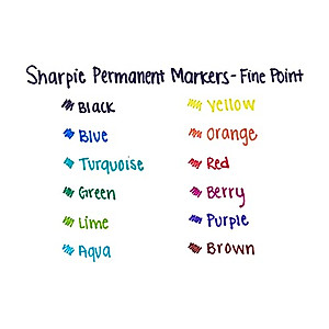Sharpie® Retractable Permanent Markers, Fine Point, Black, Pack Of 3 Markers