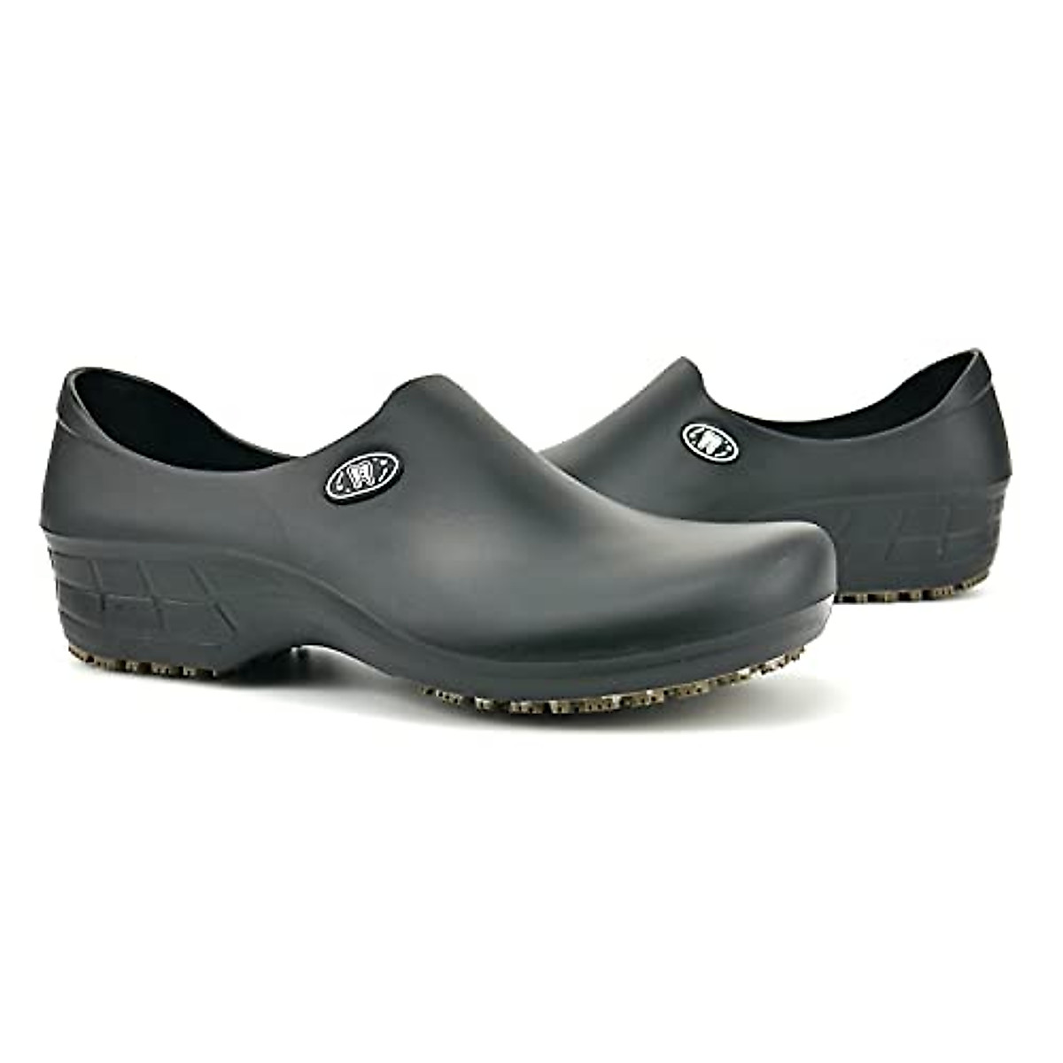 Sticky Nursing Shoes for Women - Professional Waterproof Non-Slip - Hospital Icons (Dentistry - Black, Numeric_8)