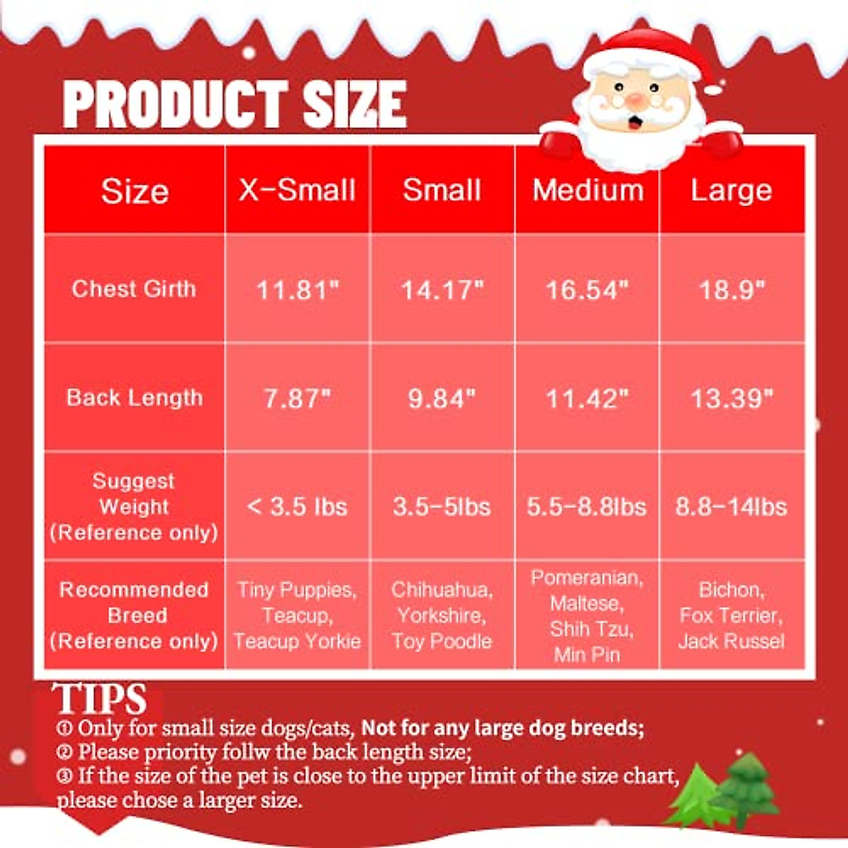 Dog Pajamas for Small Dogs Girl Boy Puppy Pjs Pet Onesies for Chihuahua Yorkie Teacup Cute Christmas Leopard Soft Stretch Cat Clothes Outfit Apparel Doggy Jumpsuit, Small,Leopard Christmas Tree