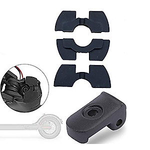 GLDYTIMES Alloy Front Folding Hook Replacement for Xiaomi Mijia M365 Electric Scooter Damping Rubber Buckle for E-Scooter（4 Pcs ）