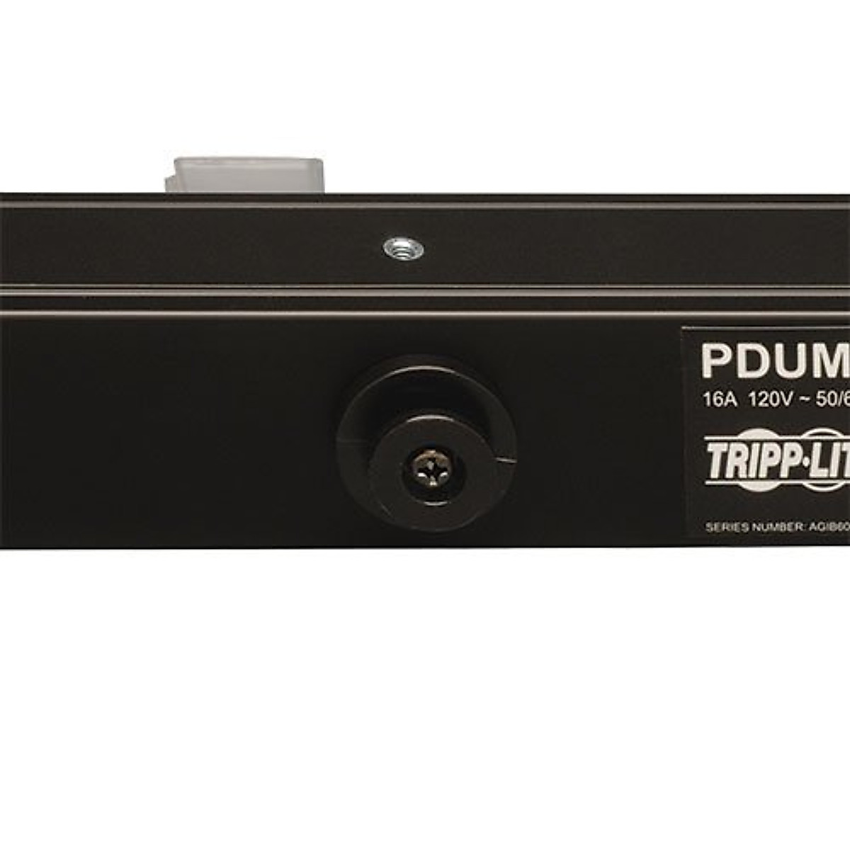 Tripp Lite Metered PDU, 20A, 14 Outlets (5-15/20R), 120V, L5-20P/5-20P Adapter, 0U Vertical Rack-Mount Power, 36 in. (PDUMV20-36),Black