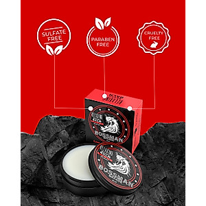 Bossman Relaxing Beard Balm - Beard Tamer, Relaxer, Thickener and Softener Cream - Beard Care Product - Made in USA (Hammer Scent)