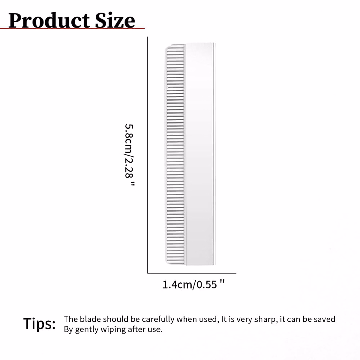 Bezall 50Pcs Single Edge Razor Blades, Stainless Steel Straight Razor Blade Refills, Eyebrow Trimmer Facial Hair Blades for Women and Men