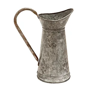 Deco 79 Metal Watering Can Indoor Outdoor Planter Small Planter Pot, Planter 10" x 6" x 12", Brown