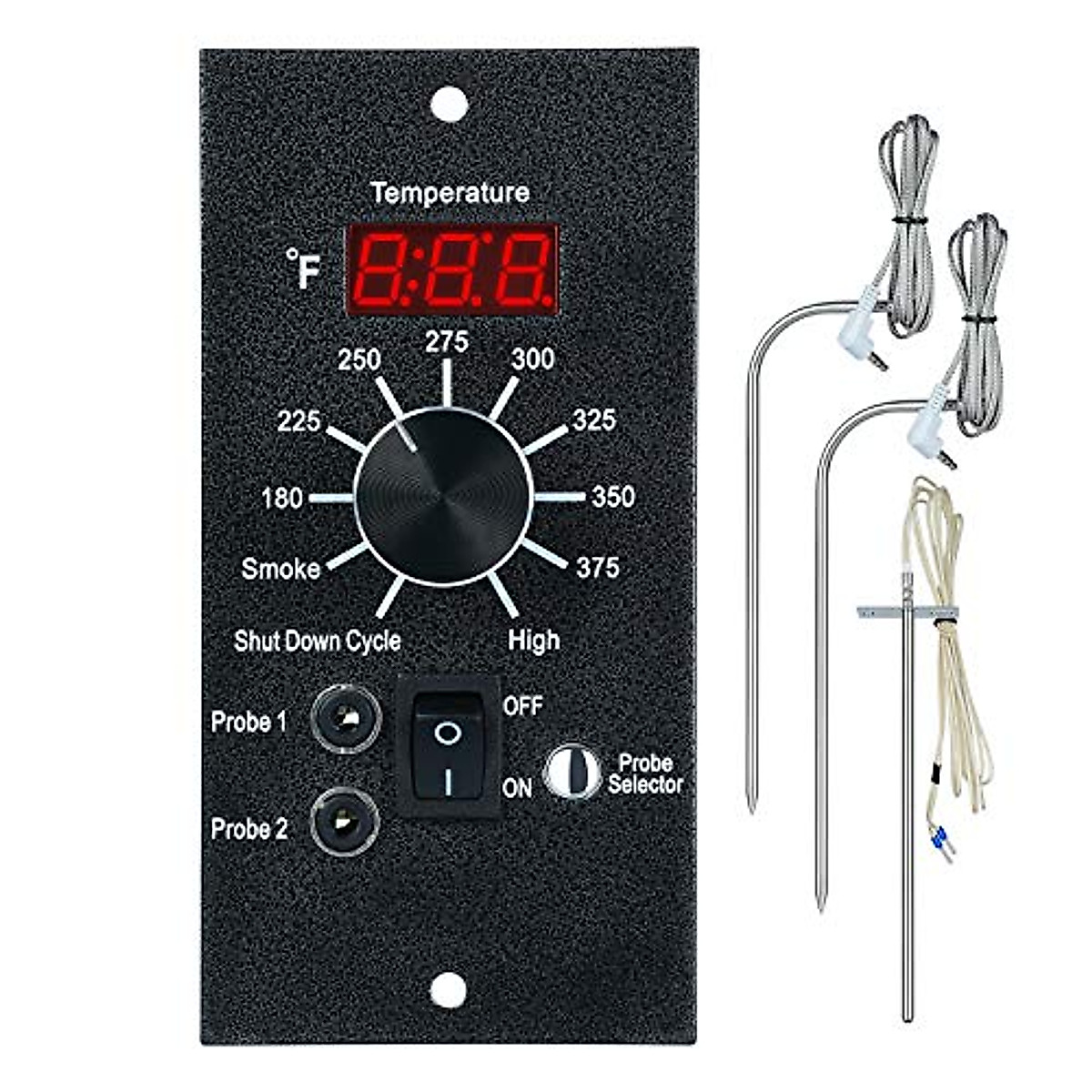 briidea Digital Thermostat Kit, Barbecue Grill Temperature Control Panel Kit, Thermometer Pro Controller Compatible with Traeger Wood Pellet Grills