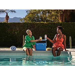 Stanley Adventure Outdoor Cooler 16 qt | Heavy Duty Outdoor Camping Cooler with Easy Carry Top Handle | 36 Hour Cooling Ice Chest for 21 Cans| BPA-Free | Pomelo