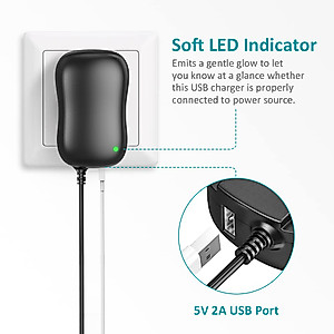 Basicvolt Universal Power Supply 5V 6V 7.5V 9V 12V 13.5V 15V 3A 2.5A AC DC Power Adapter 45W Wall Charger with 5V 2A USB Plug for Electronics 2.5A 2500mA 3000mA 3Amp Max with 12pcs Adaptor Tips