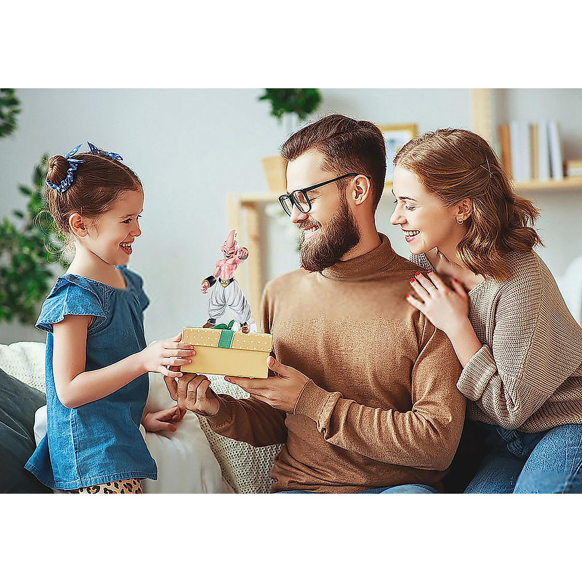 KELAKE GK DBZ Majin Buu/Kid Buu Actions Figure Statue Figurine Collection Birthday Gifts PVC 8.5 Inch