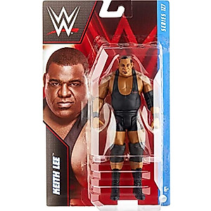 WWE Basic Keith Lee Action Figure, Posable 6-inch Collectible for Ages 6 Years Old & Up, Series # 127