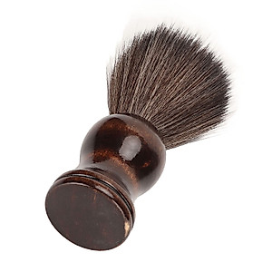 Beard Brush for Men, Nylon Bristles Shaving Brush, Quick Dry Dirt Removal Men Shaving Brush for Home and Salon