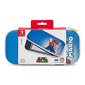 PowerA Slim Case for Nintendo Switch or Nintendo Switch Lite - Mario Pop Art, Protective Case, Gaming Case, Console Case, Accessories Storage, Officially Licensed - Nintendo Switch