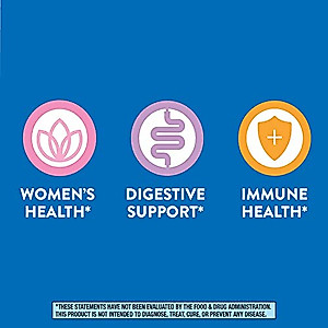 Nature's Way Fortify Optima Daily Probiotic for Women, 50 Billion Live Cultures, Digestive and Immune Health Support Supplement*, 30 Vegan Capsules