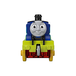 Thomas & Friends Fisher-Price GYV69 Rainbow Thomas Push-Along Train Engine for Preschool Kids Ages 3 Years and up, Red, 4.5 cm*3.0 cm*8.0 cm
