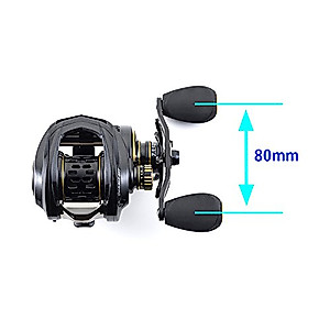 Abu Garcia REVO ALC-BF7 Bait Reel, Left Wind, 2016 Model, Salt Compatible, Lightweight and Compact Model