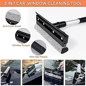MateAuto Car Cleaning Kit Interior with Windshield Cleaning Tool, Car Care Supplies, Car Wash kit for Dashboards, Air Vents, Windows, Bodywork and Carpet