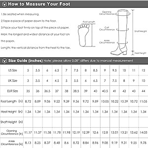 DREAM PAIRS Women's DMB213 Mid Calf Combat Riding Fashion Winter Boots Black Size 8