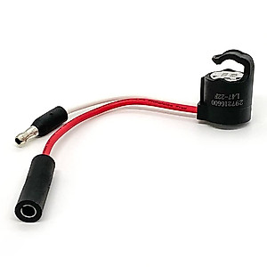 297216600 Refrigerator Defrost Thermostat Replacement Part Compatible with Frigidaire Electrolux Refrigerator/Kenmore Freezer Thermostat, Replaces AP4374171 PS2350702 1483781 216731000 216872200