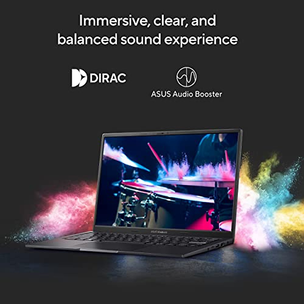 ASUS Vivobook 14X Laptop, 14” WUXGA Display, Intel Core i5-13500H CPU, NVIDIA GeForce RTX 2050, 8GB RAM, 512GB SSD, Windows 11 Home, Indie Black, K3405VF-DS51