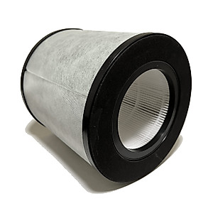 Nispira 3-in-1 True HEPA Activated Carbon Filter Replacement Compatible with Elechomes Air Purifier EPI236/ EP1236, 1 Pack