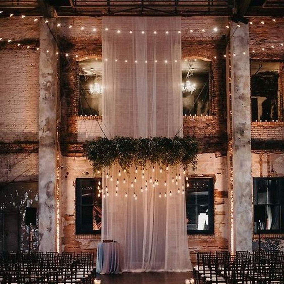 Romasaty 25FT LED Outdoor String Lights, G40 LED Globe Patio String Lights with 27 Shatterproof LED Clear Light Bulbs, Decorative Lighting for Garden Porch Backyard Gazebo Party Decor-Black Wire