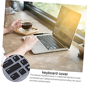 ULDIGI 1 Pc Keyboard Protector Keyboard Protective Cover Anti-Leak Keyboard Cover Keyboard Protective Film Practical Protection Cover Chocolate Shape Keyboard Cover
