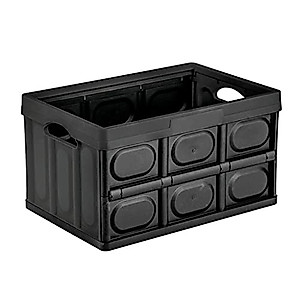 Folding Storage Box Portable Car Storage Box Car Accessory for Trunk Transporting Storage Camping (3 Pack)