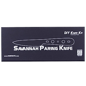 EZSMITH Savannah Paring Knife - DIY Knife Kit - (Blade & Pinstock Only)