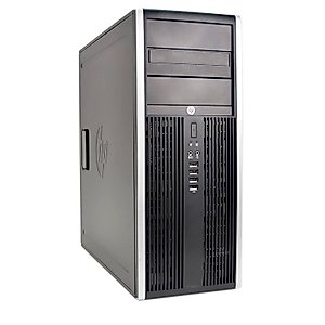 HP Custom Built RGB Lights PC 8300 Tower Desktop Computer Intel Core i5-3470 3.20GHz 16GB RAM 256GB SSD, Windows 10, Keyboard & Mouse Wi-Fi (Renewed)