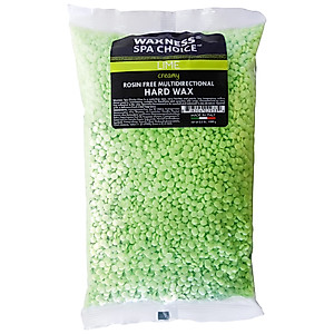 Waxness Spa Choice Rosin Free Multidirectional Hard Wax Lime 2.2 lb / 1 kg