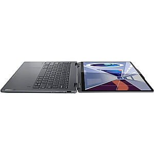 Lenovo Yoga 7i 14 2-in-1 Laptop 14" 2.2K IPS Touchscreen 13th Gen Intel 10-Core i5-1335U Beats i7-1255U 8GB RAM 512GB SSD Backlit Fingerprint Reader Thunderbolt Win11 Gray + HDMI Cable