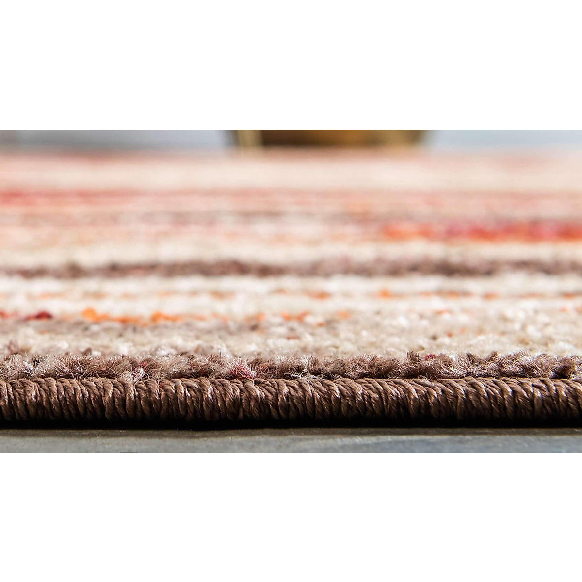 Unique Loom Autumn Collection Area Rug - Wheat (2' 7" x 10' Runner, Multi/ Beige)