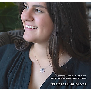 EFYTAL Confirmation Gifts For Teen, Sterling Silver Cross Necklace for Women, First Communion Gifts, Baptism Gifts for teen|women, Small Cross Necklace for Women, Religious Gifts for Women