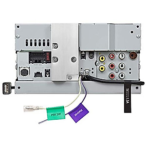 Kenwood DDX276BT 6.2 DVD Receiver with Bluetooth | Double DIN Bluetooth Car Stereo with 6.2 Clear Resistive Touch Panel