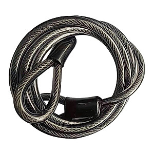 Bike Cable Lock Bike Locks Cable Lock Coiled Secure Keys Bike Lock Great Performance Bike Steel Cable