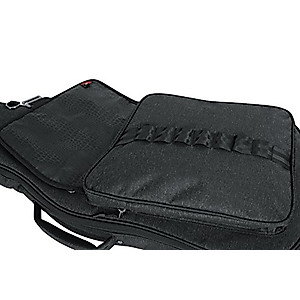 Gator Cases Transit Series Electric Guitar Gig Bag; Charcoal Black Exterior (GT-ELECTRIC-BLK)