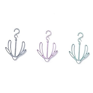 Cabilock 18 pcs Wall Mounted Clothes Drying Rack Sneaker Boots Hanger Hooks Dryer Shelf for Shoes Wall Drying Rack Shoes Drying Hanger Shoes Drying Rack Shoes Hook Shoes Hanger Hanging Robe