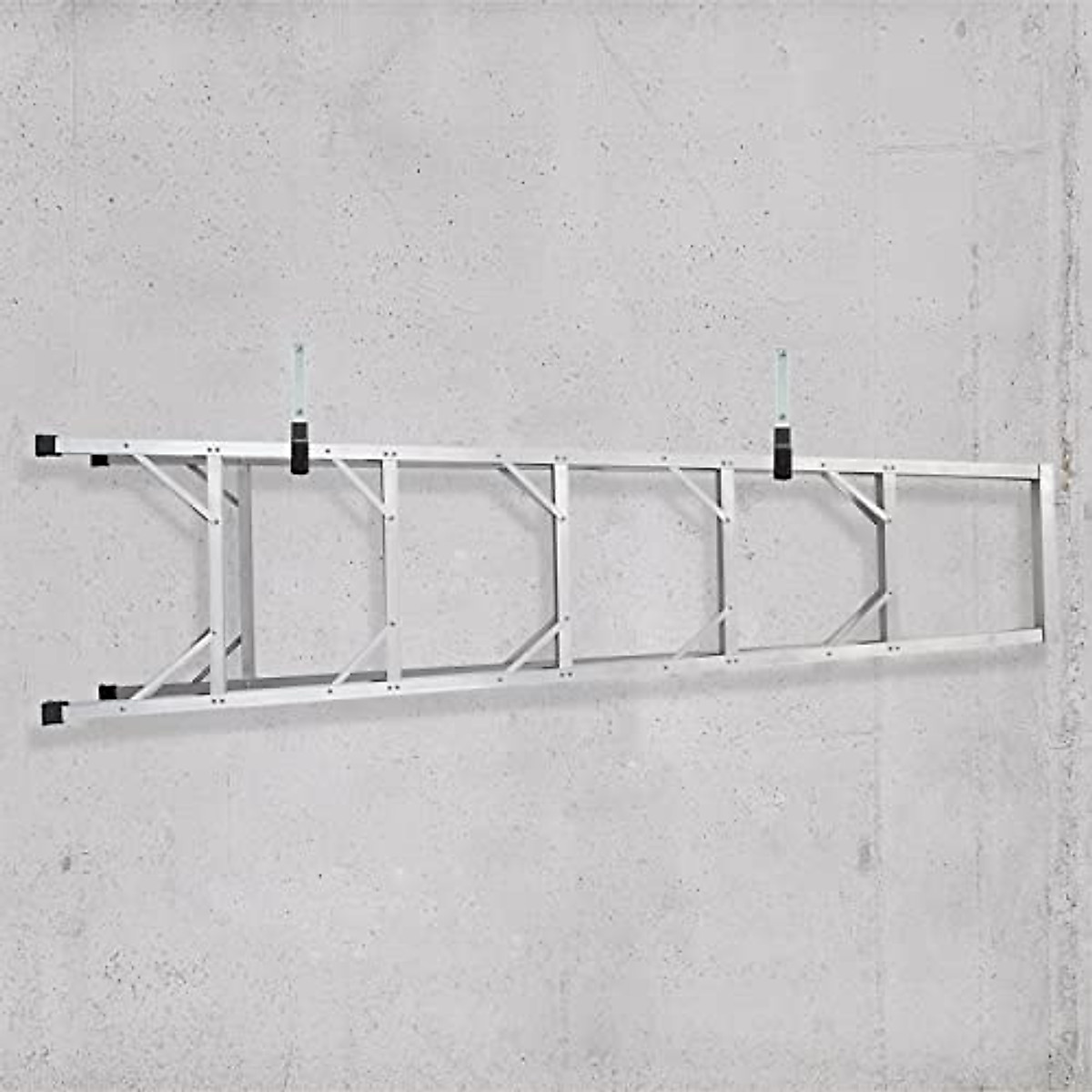 GeeWatom Heavy Duty Steel Utility Hooks, 4 Pack, Wall Mount, 50lbs Weight Capacity, Rust Resistant, Adjustable Easy Install, for Garage, Shed, Workshop Storage and Organization