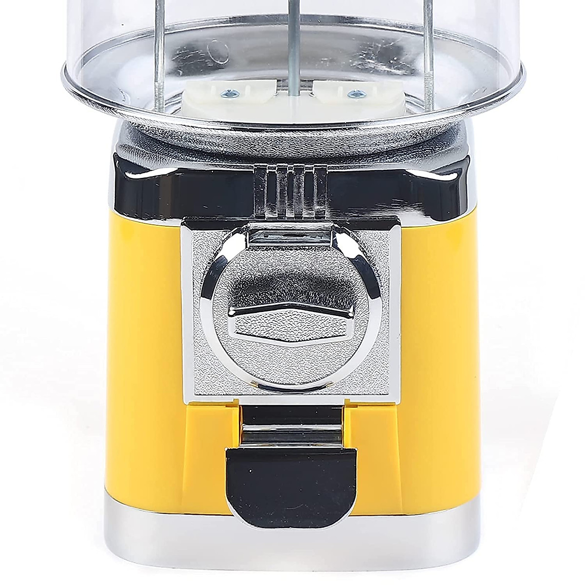 Candy Machine Commercial Automatic Candy Machine Vending Machine Bubble Gum Machine Home Vending Machine Coin Gumball Machine for Kids (Yellow)