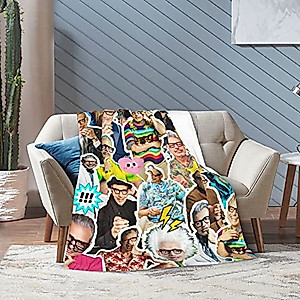 Blankets Jeff Goldblum Soft and Comfortable Warm Fleece Throw Blankets Yoga Blankets Beach Blanket Picnic Blankets for Sofa Bed Camping Travel