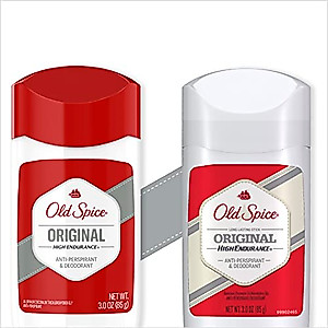 Old Spice Antiperspirant and Deodorant for Men High Endurance Original 3 Oz (Pack of 6)