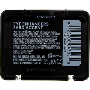 CoverGirl Eye Enhancers 1 Kit Shadow, Sterling Blue [600] 0.09 oz (Pack of 2)