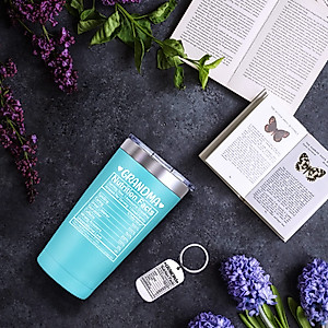 SpenMeta Gifts for Grandma - Great Grandmother Gifts from Grandchildren - Birthday, Christmas, Mothers Day Presents for Granny, Nana, Grammy - Vacuum Insulation Grandma Tumbler