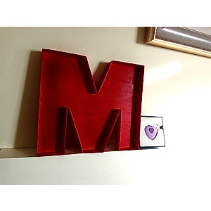 22cm Wooden Fillable Letter A, Fillable Letters & Numbers Shapes