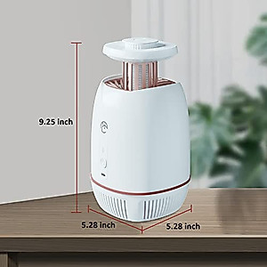 Careland Plug in Mosquito Zapper Lamp Indoor Use Electric Bug Zapper Fly Insects Trap with UV Light Attractant