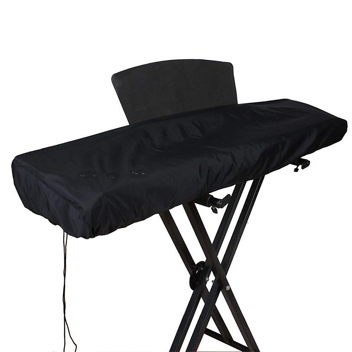 Ruibo 61 Key Keyboard Cover/Waterproof Electronic Piano Keyboard Dust Cover with Drawstring made of 420D Oxford / 61 Key Music Keyboard Cover