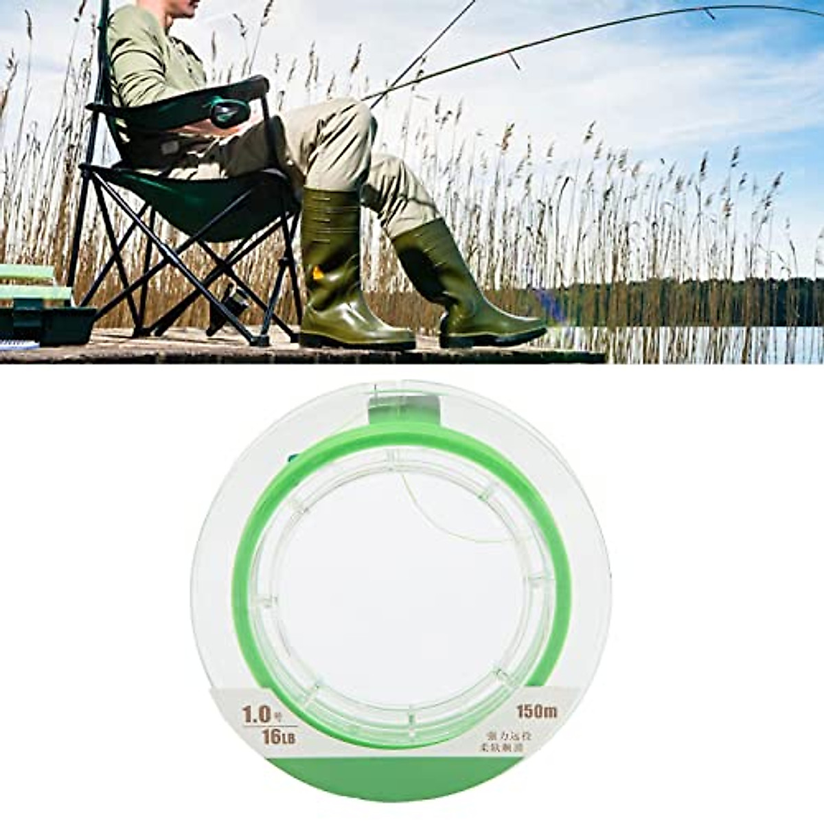 Soraz Fishing Line, Abrasion Resistant Shot Fishing Wire for Fishing (4.0#)