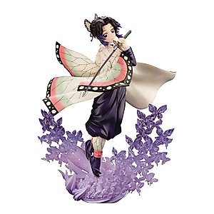 Kotobukiya Demon Slayer: Kimetsu no Yaiba; Shinobu Kocho ArtFX J Statue, Multicolor