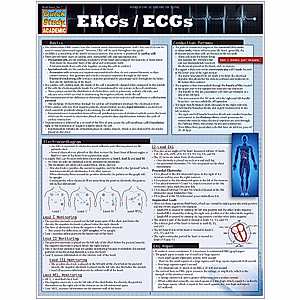 EKGs / ECGs QuickStudy Laminated Reference Guide (QuickStudy Academic)