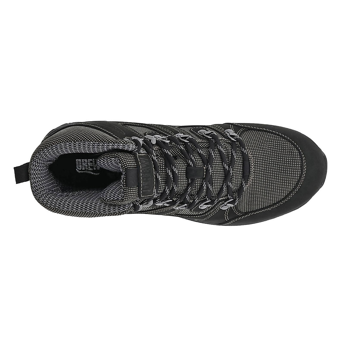 Drew Shoe Men's Trek waterproof and slip-resistant Extra-Depth Black Hiking Boot 11 6E US