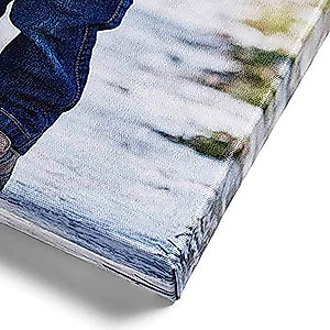 Car Poster Ferrari F40 Supercar Posters Racing Car Canvas Wall Art For Boy's Bedroom SuperCar Wall Decor Frame-style 20x30inch(50x75cm)